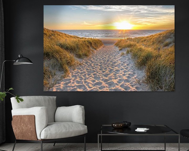 Strandopgang Texel / Beach entrance Texel van Justin Sinner Photography ( Fotograaf op Texel) op ...